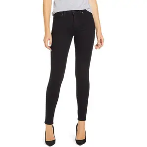 Hudson Jeans Nico Mid-rise Super Skinny Jean - Black
