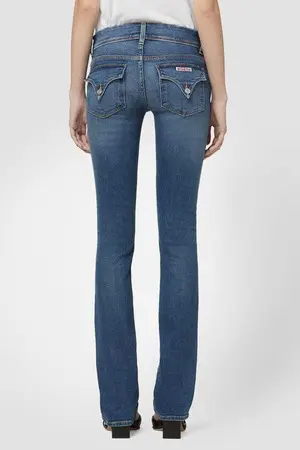Hudson Jeans Beth Mid-rise Baby Bootcut Jeans