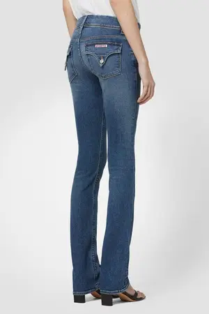 Hudson Jeans Beth Mid-rise Baby Bootcut Jeans
