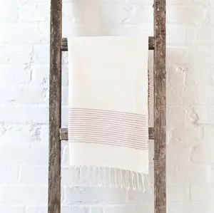 CREATIVE WOMEN Riviera Cotton Hand Towel - Blush