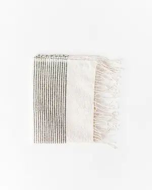 CREATIVE WOMEN Riviera Cotton Hand Towel Gray