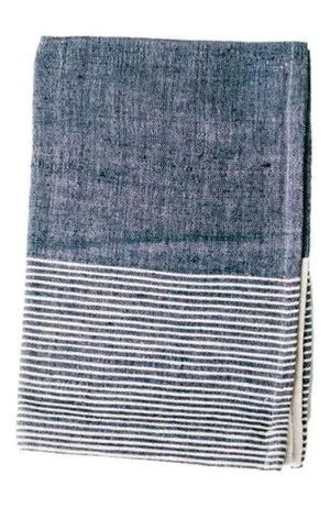 CREATIVE WOMEN Chesapeake Cotton Tea Towelset Of 2 - Navy