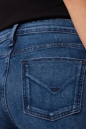 Hudson Jeans Rosie High-rise Wide Leg Jean - Dover