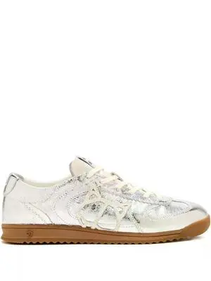 NAKED WOLFE Metallic Lace-up Sneakers