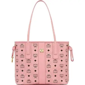 Mcm Small Liz Shopper - Pink
