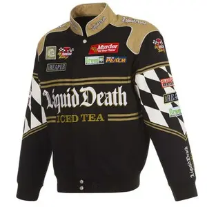 JH DESIGN Nascar Liquid Death Full-snap Twill Jacket
