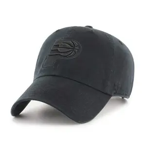 '47 Indiana Pacers Primary Logo Clean Up Adjustable Cap - Black