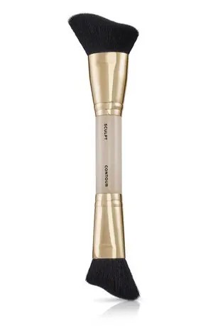 SPECTRUM All About The Brush D12 The Sculpt Dual-ended Brush - Light Beige