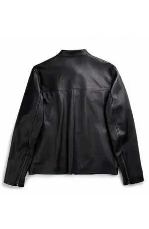 LAST WOLF Wheeler Peak Racer Leather Jacket