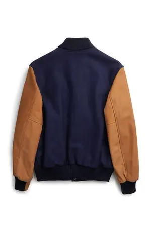 LAST WOLF Baker Mount Varsity Jacket