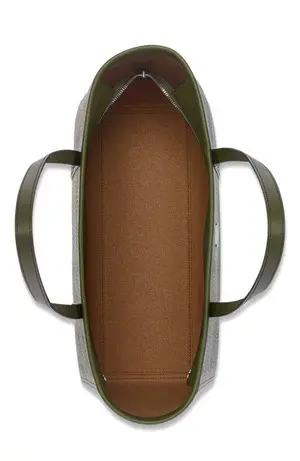 Mcm Toni Top-zip Shopper - Green