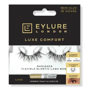 EYLURE Luxe Comfort Faux Mink False Eyelashes, Radiance - One-color