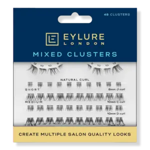 EYLURE Mixed Eyelash Cluster Kit With 4 Cluster Styles - One-color