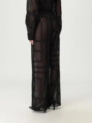 TOTEME Wide Leg Trousers - Black