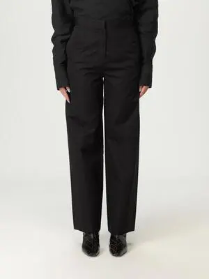 TOTEME Wide Leg Trousers - Black