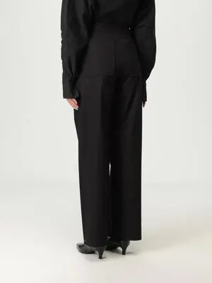 TOTEME Wide Leg Trousers - Black