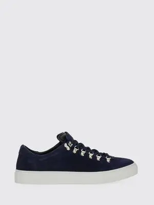 Diemme Low-top Suede Sneakers With Contrasting Rubber Sole