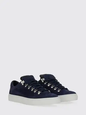 Diemme Low-top Suede Sneakers With Contrasting Rubber Sole