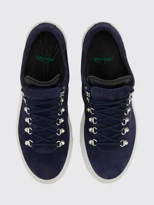 Diemme Low-top Suede Sneakers With Contrasting Rubber Sole