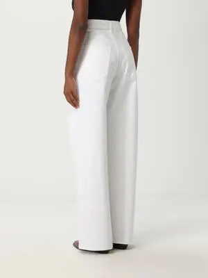 AGOLDE Wide Leg Trousers - Milk