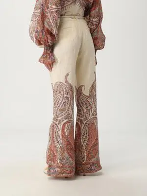 Zimmermann Paisley Print Flare Trousers - Multicolor