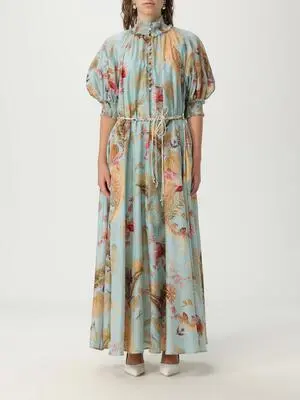 Zimmermann Zimmermann Printed Maxi Dress Blue