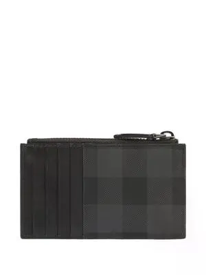 Burberry Check-print Card Case