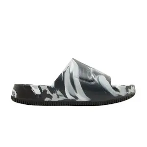 Nike Calm Se Marbled Slides - Black