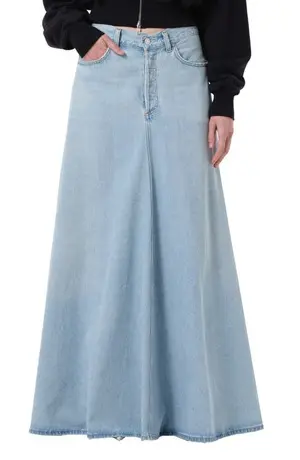 Women's A-Line Denim Skirts