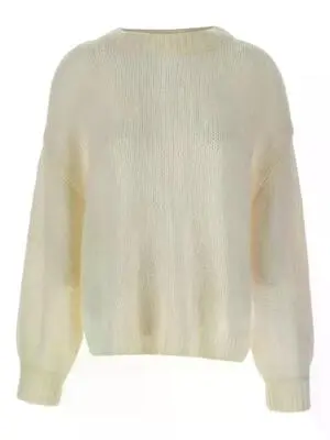 Soft Goat Drop-shoulder Sweater