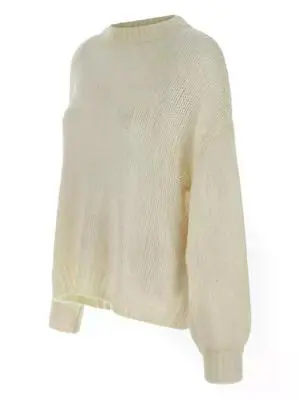 Soft Goat Drop-shoulder Sweater