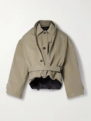 Balenciaga Paneled Coats For Women