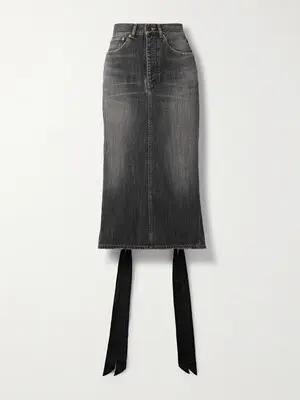 Balenciaga Denim Bottoms For Women