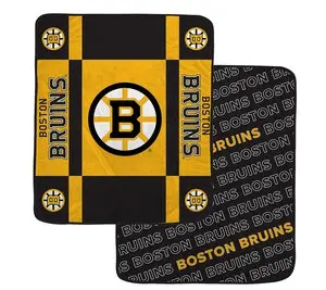 PEGASUS SPORTS Nhl Reverse Block Wordmark 2-sid Ed Blanket - One-color