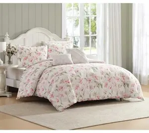 Laura Ashley Gosford Petal King Comforter Set