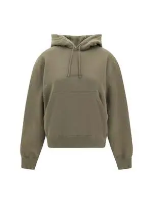 Saint Laurent Hooded Sweatshirt - Brown