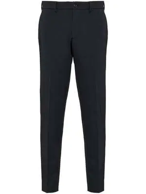 Prada Tailored Slim-Fit Trousers - Black