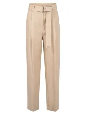 Msgm High Rise Bottoms For Women