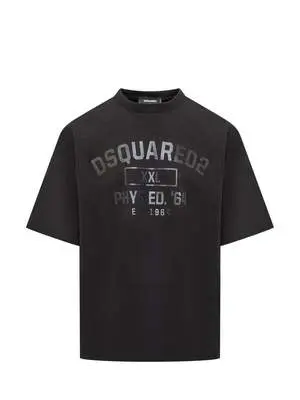 Dsquared2 Loose Fit T-shirt - Black
