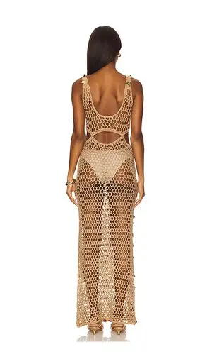 Superdown Elena Maxi Dress - Nude