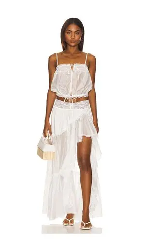 LOVERS AND FRIENDS Calais Top With Lace Detail