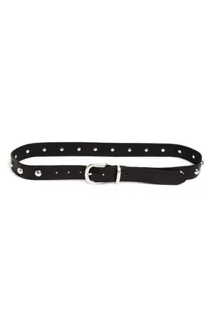 FREE PEOPLE Rhodes Studded Leather Belt