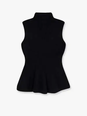RÓHE Ribbed Wool And Cashmere Top