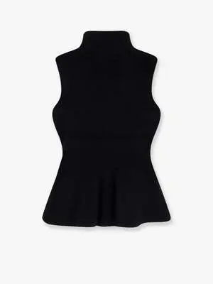RÓHE Ribbed Wool And Cashmere Top