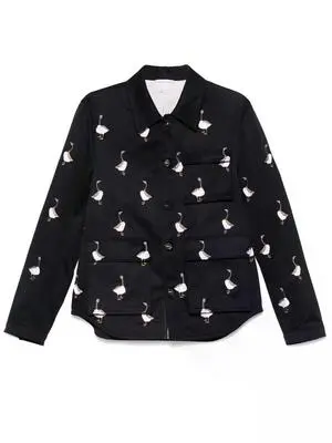 Thom Browne Embroidered-motif Jacket