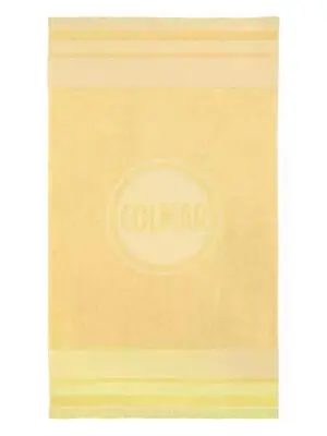 COLMAR Logo-jacquard Fringed Towel - Neutrals