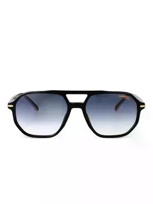 Carrera Eyewear Geometric Sunglasses With Gradient Lenses - Black