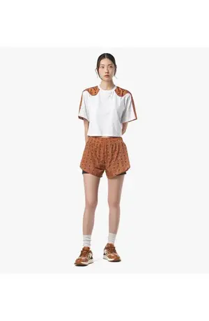 Mcm Monogram Print Econyl® Shorts