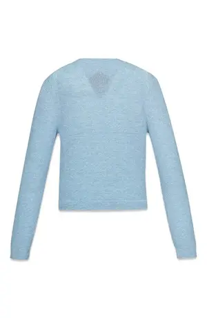 Mcm Logo Patch Knit Cardigan
