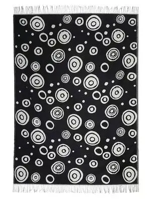 10 CORSO COMO Circle-pattern Reversible Blanket